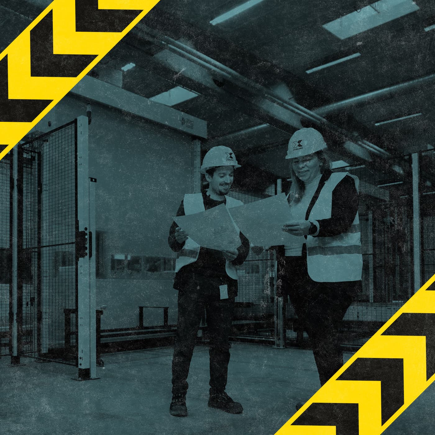 Soluzioni di sicurezza Axelent per industria e magazzini