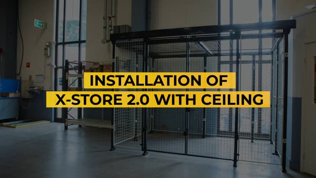 X-Store 2.0 Double hinge door | Axelent