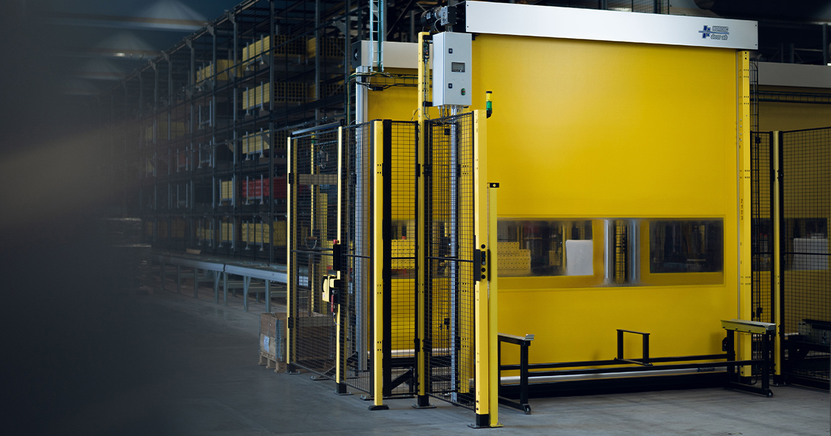 The unique High speed roll door from Axelent