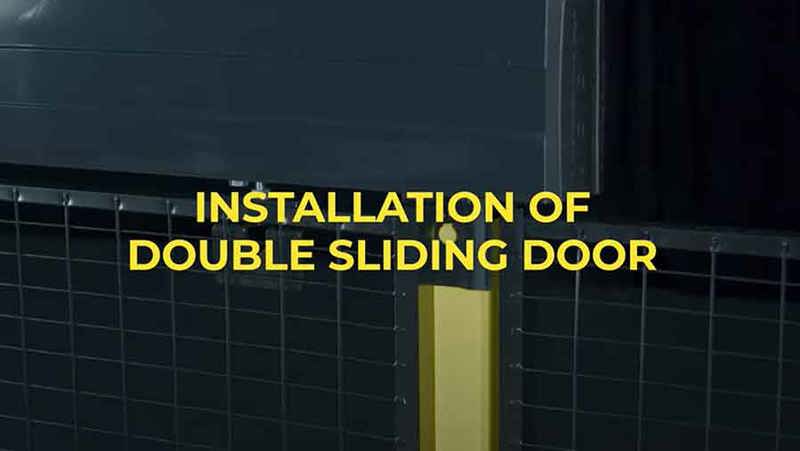 X-Guard Overlapping sliding door for Machine guarding